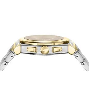 FERRAGAMO Vega Chronograph, 40mm - Two Tone/green