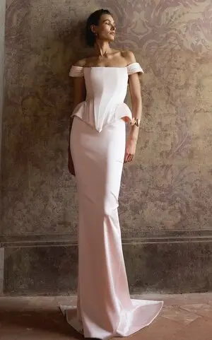 BALYKINA Satin Maxi Skirt - Pink