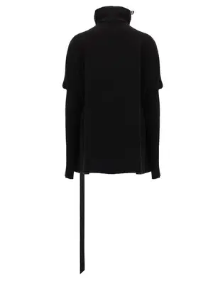 Rick Owens Mountain Sail Sweatshirt - Black