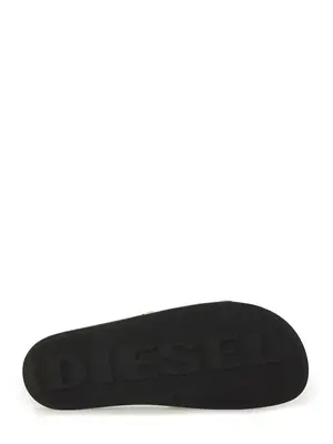 DIESEL Slide Sandal - Black