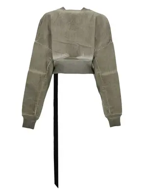 Rick Owens Denim "flight" Bomber Jacket