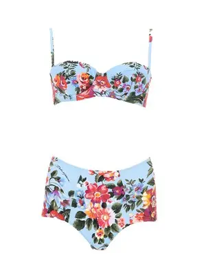 Dolce & Gabbana Printed Swimsuit - Multicolour