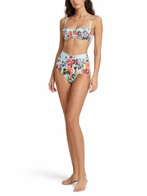 Dolce & Gabbana Printed Two Piece Swimsuit