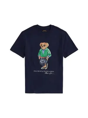 Polo Ralph Lauren Cool Bear" T-shirt - Blue