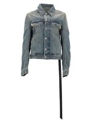 Rick Owens Denim Jacket - Blue
