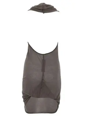 Rick Owens Sunburn Halter Top - Grey