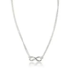 Tiffany & Co. Sterling Silver Infinity Necklace - Sterling_silver