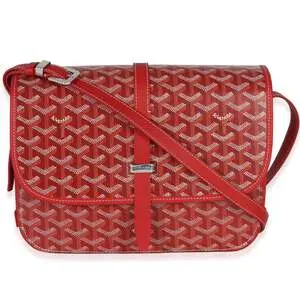 Goyard Goyardine Canvas Belvedere Ii Mm - Red