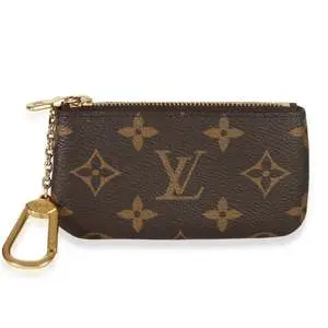 LOUIS VUITTON Monogram Canvas Key Pouch