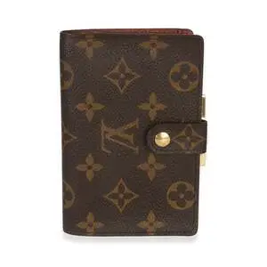 LOUIS VUITTON Monogram Canvas French Purse Wallet - Brown