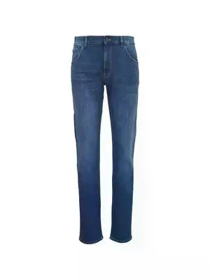 PT TORINO Five-pocket Straight Leg Jeans