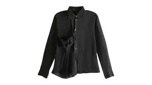Yohji Yamamoto Front Pintuck Blouse