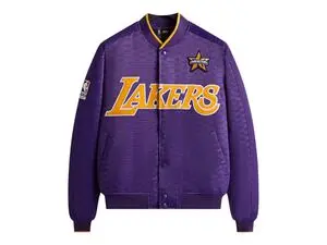 Kith Nba Allstar Los Angeles Lakers Bomber Jacket - Noble