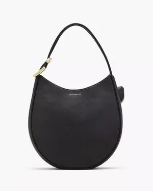 Marc Jacobs Leather Dual Large Hobo Bag - Black