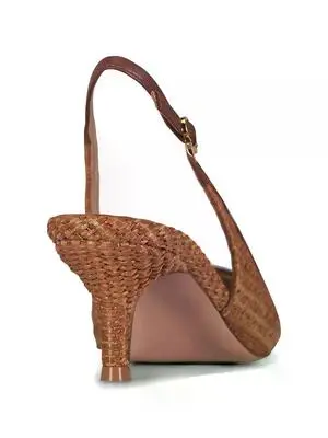 GIANVITO ROSSI Mincora Leather Pumps