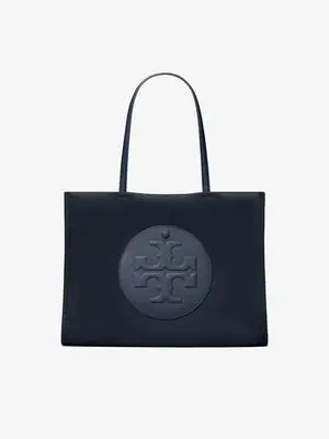 Tory Burch Ella Small Tote Bag - New Navy Blue