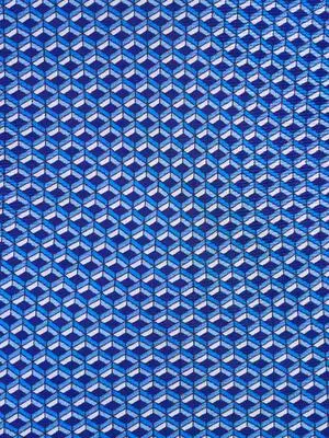 Eton Geometric Pattern Silk Tie