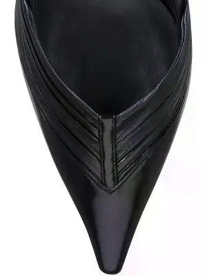 JIMMY CHOO Afia Ruched Slingback Pumps