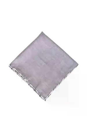 Brunello Cucinelli Border-detail Pocket Square