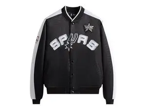 Kith Nba Allstar San Antonio Spurs Bomber Jacket - Black