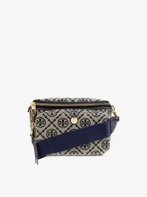 Tory Burch T Monogram Mini Belt Bag - Tory Navy Blue