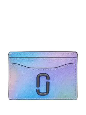 Marc Jacobs Airbrush Utility Snapshot Slg Card Case - Blue