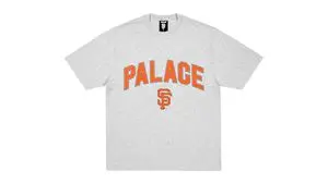 PALACE San Francisco Giants Tee Shirt - Grey Marl
