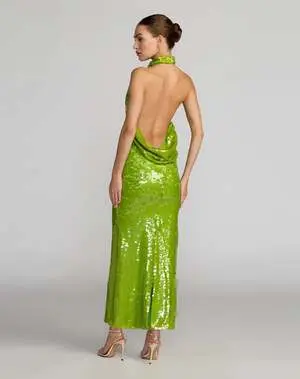 open back sequin dresses