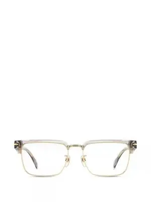 DB EYEWEAR BY DAVID BECKHAM Square-frame Glasses - Grey
