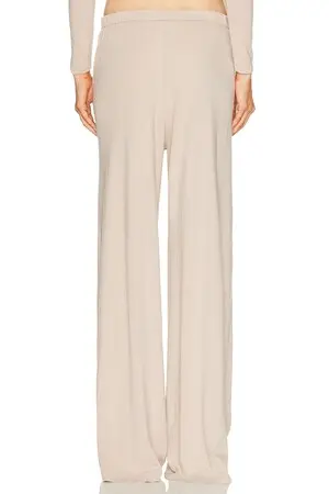 Enza Costa Supima Cotton Everywhere Pant - Stone