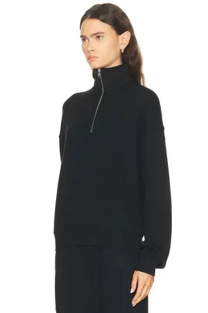 Eterne Oversized Half Zip Sweatshirt
