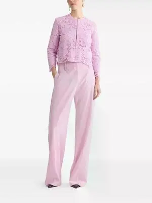 Patou Lace Collarless Jacket