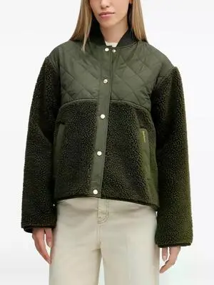 Barbour Quilted Teddy Jacket - Green