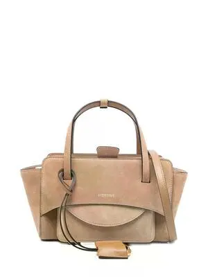 HIDESINS Small Flap Tote Bag - Brown