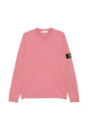 Stone Island Crew-neck Sweater - Pink