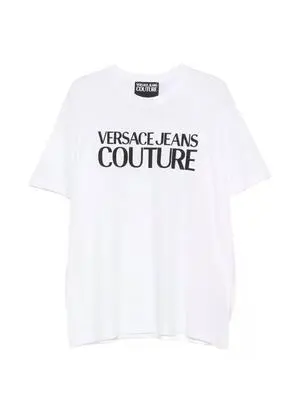 Versace Logo-detail T-shirt - White