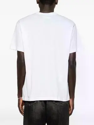 Versace Logo-detail T-shirt - White