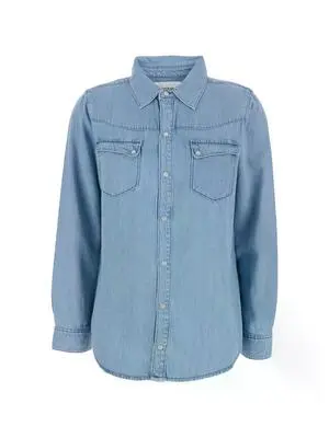 Ba&sh Adali Denim Shirt