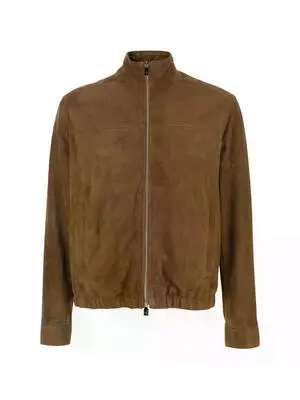 Jacob Cohen Zip-up Suede Jacket
