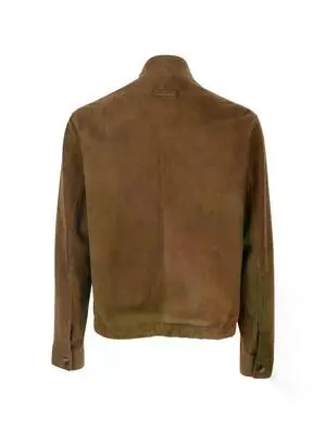 Jacob Cohen Zip-up Suede Jacket