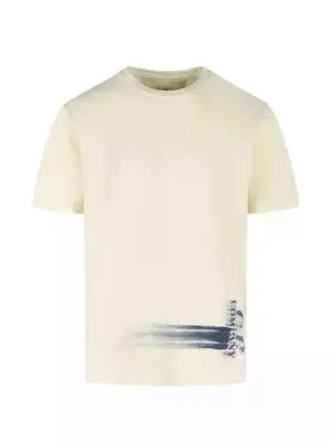 C.P. COMPANY Ribbed-neck Graphic T-shirt