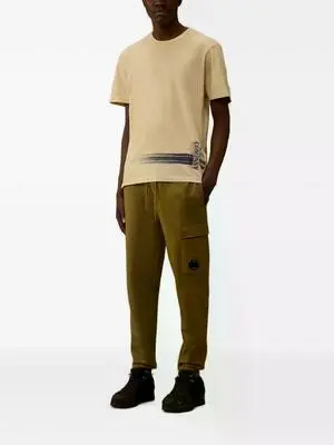C.P. COMPANY 24/1 Jersey Short Sleeve Bottom Logo T-shirt