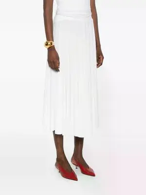 Norma Kamali Draped Midi Skirt