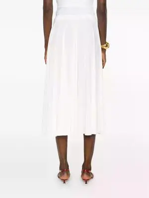 Norma Kamali Draped Midi Skirt