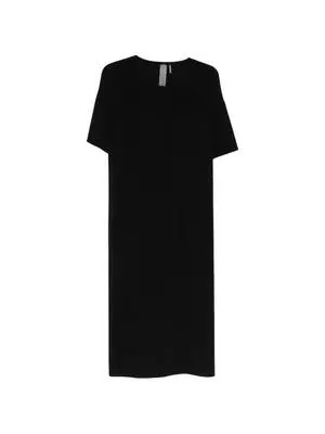 Norma Kamali Short-sleeve Midi Dress - Black
