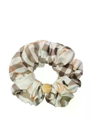Burberry Check Silk Scrunchie