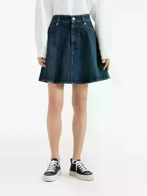 Brunello Cucinelli Denim Mini Skirt - Blue