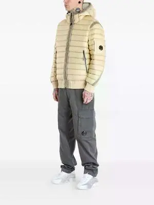 C.P. COMPANY Hooded Puffer Bomber Jacket