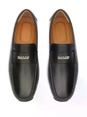 Bally Pilot Driver Leather Loafers