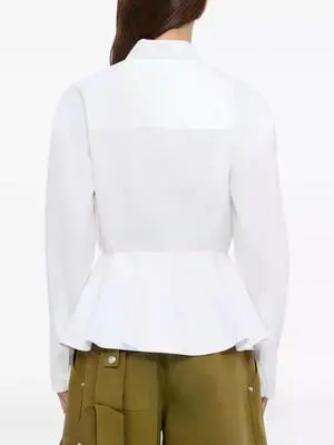MSGM Peplum Shirt
